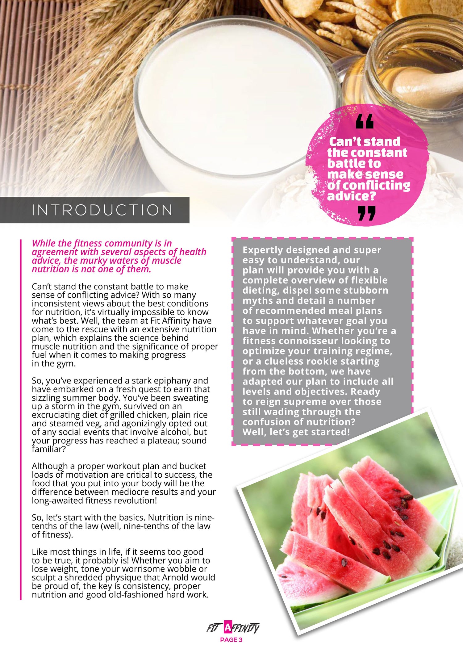 IIFYM Diet Plan for Women - Fit Affinity